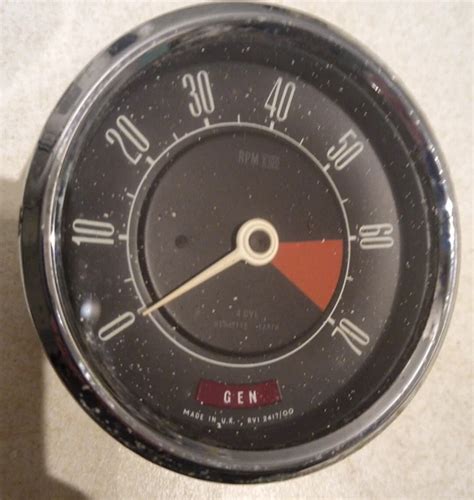 FORD CORTINA MK E Rev Counter Tachometer PicClick UK