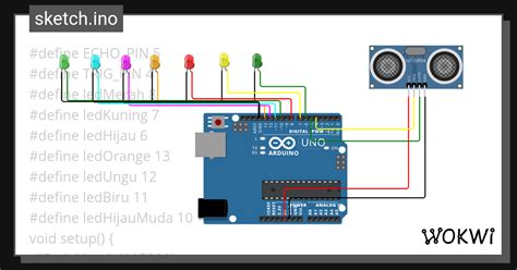 Deteksi Banjir Tugas 1 Wokwi Esp32 Stm32 Arduino Simulator