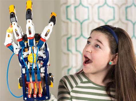 Thames And Kosmos Mega Cyborg Hand Stem Experiment Kit Fits Like A Huge