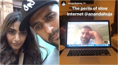 Photo Sonam Kapoor And Anand Ahujas Internet Woes Is Every Long