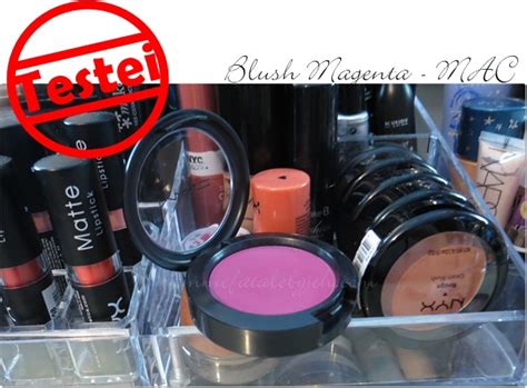 Femme Fatale By Jeh Testei Blush Cor Magenta Mac