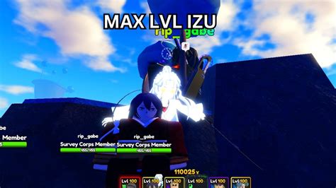 ANIME ADVENTURES MAX LVL IZU UNEVO SHOWCASE YouTube