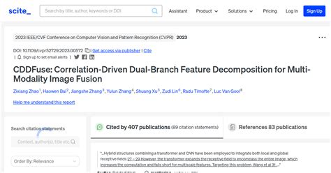 Cddfuse Correlation Driven Dual Branch Feature Decomposition For Multi