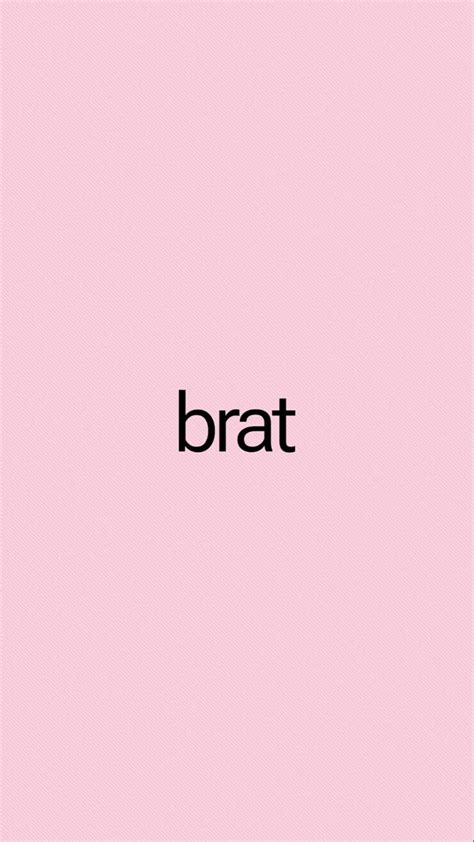 Pink Brat Victoria Secret Wallpaper Iphone Wallpaper Photos Cute