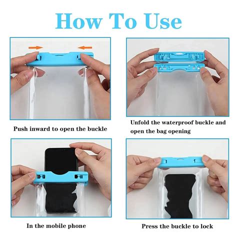 Waterproof Phone Pouch Waterproof Phone Case For Swimming Waterproof