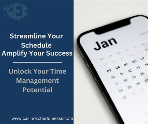 Streamline Your Scheduling With Our New Scheduling Software Gec