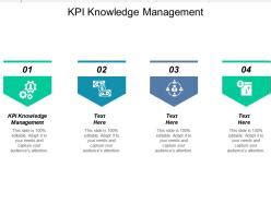 Kpi Knowledge Management Ppt Powerpoint Presentation Ideas Graphics Cpb
