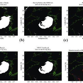Sea Fog Detection Results Using Improved Detection Algorithm With
