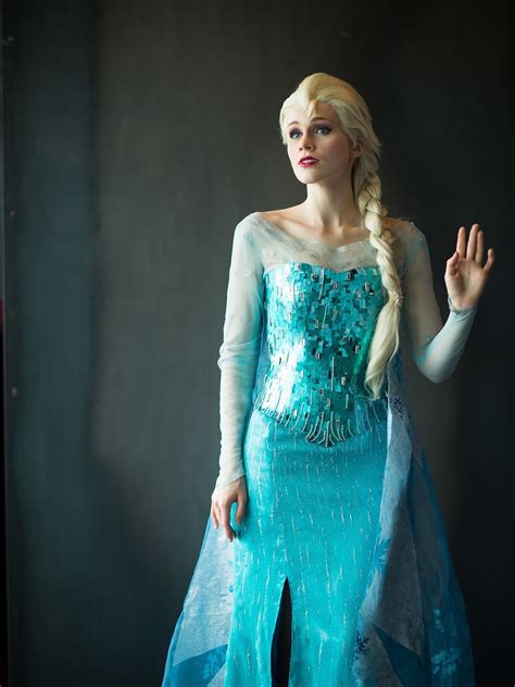Sillizicuni Elsa Cosplay Disney Princess Cosplay Elsa Costume