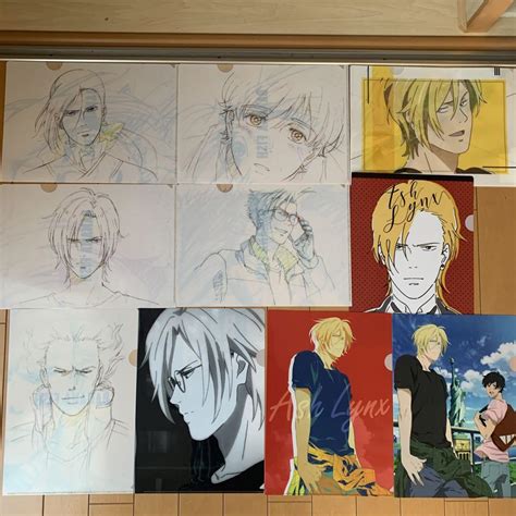 Banana Fish バナナフィッシュ アッシュ 英二 クリアファイル 10点 メルカリ
