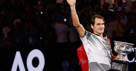 Roger Federer Beats Rafael Nadal At The Australian Open Time