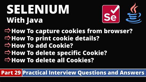 Part29 Selenium With Java Tutorial Practical Interview Questions And Answers Handling