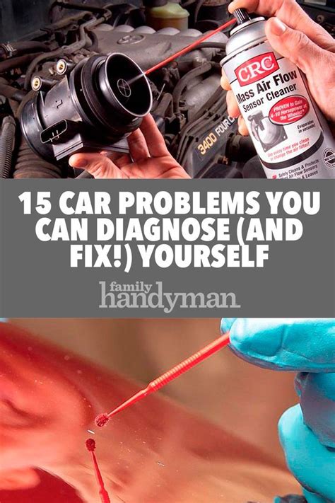 Car Problems You Can Diagnose And Fix Yourself Car Diagnose Fix Problems Car