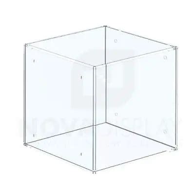 Clear Acrylic Lockable Display Case For Cable Rod Suspension Systems