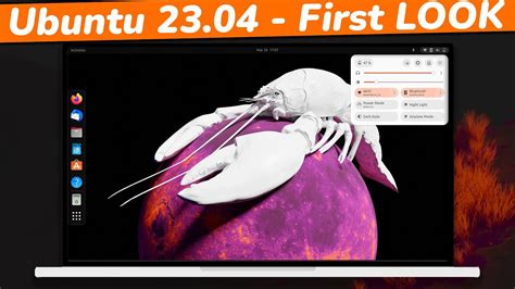 Ubuntu 23 04 Lunar Lobster First LOOK Ubuntu 23 04 Top NEW