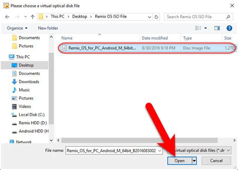 How To Install Remix Os On Virtualbox Install Android Remix Os Pc