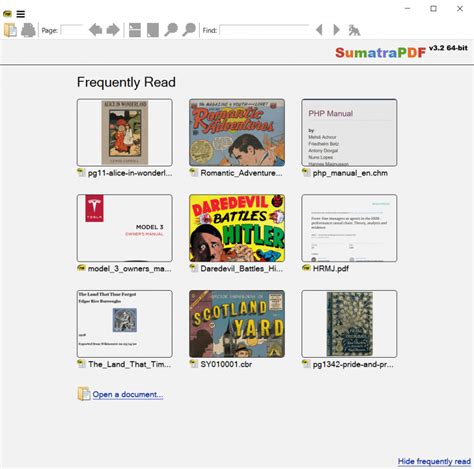 Sumatra PDF PDF Readers