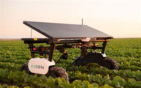 Solar Powered Agri Robots Developer Aigen Raises Usd 12m