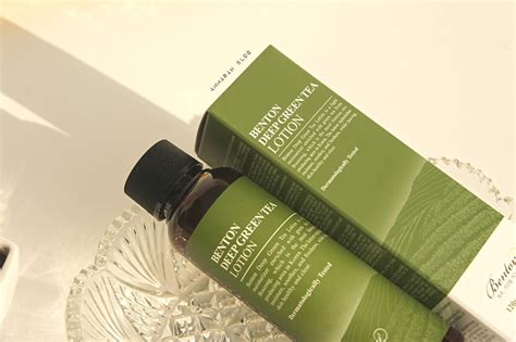Ammarahblog: Review: Benton Deep Green Tea Lotion