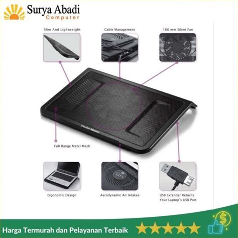 Jual Cooler Master Notepal L1 Notebook Cooling Pad Up To 17 Inch