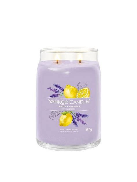 Yankee Candle Signature Large Jar Candle Lemon Lavender Uk