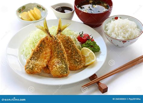 Japanese Lunch Set Meal Stock Image Image Of Dinner 26030003