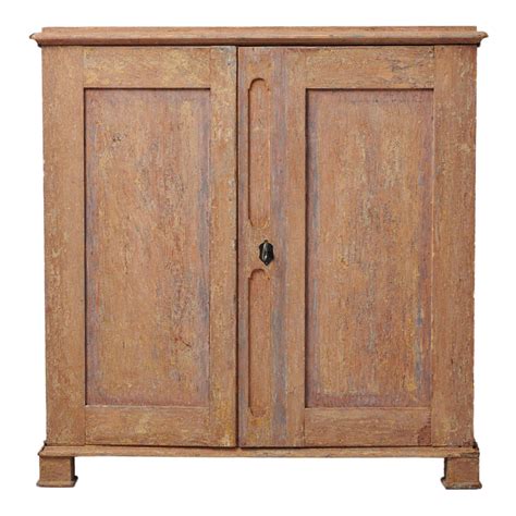 Antique Swedish Country Low Pine Sideboard For Sale At 1stdibs