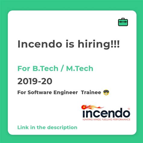 Prepinsta On Linkedin Incendo Is Hiring To Apply And Know The