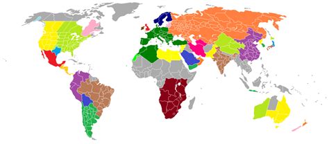 Major World Interconnected Power Grids Maps On The Web