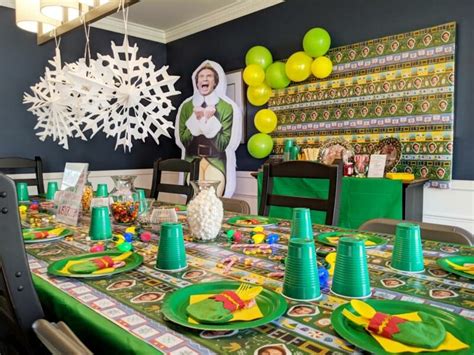 Buddy The Elf Themed Birthday Or Christmas Party