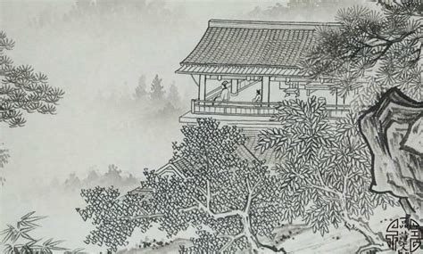 望云楼古诗望云楼全诗解释望云楼画中诗词的意思第11页大山谷图库