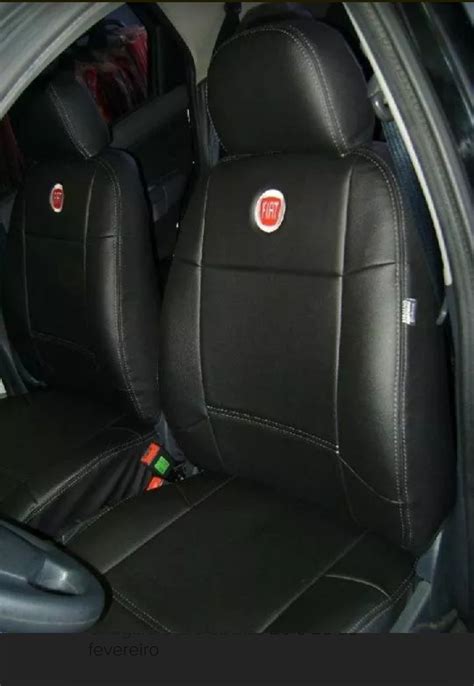Capas Banco Carro Automotivo Couro Courvin Fiat Siena 2012 R 180 00