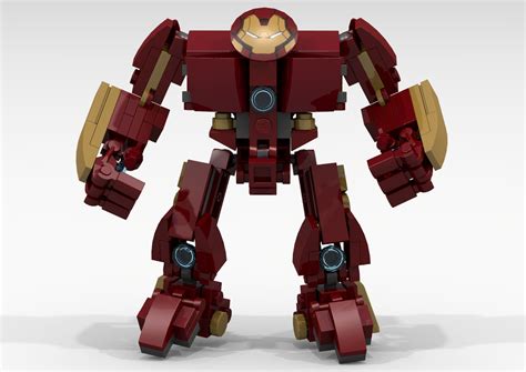 LEGO IDEAS Hulkbuster Minifigure Scale