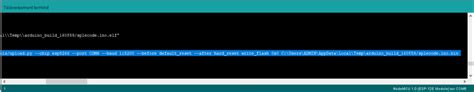 generating and uploading bin files to an esp8266 aranacorp