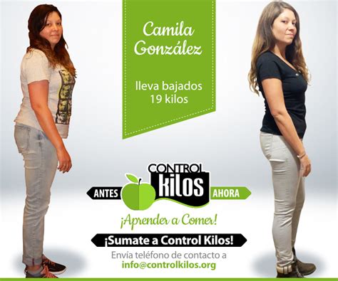 Cami Gonzalez Lleva Bajados 19 Kilos Control Kilos