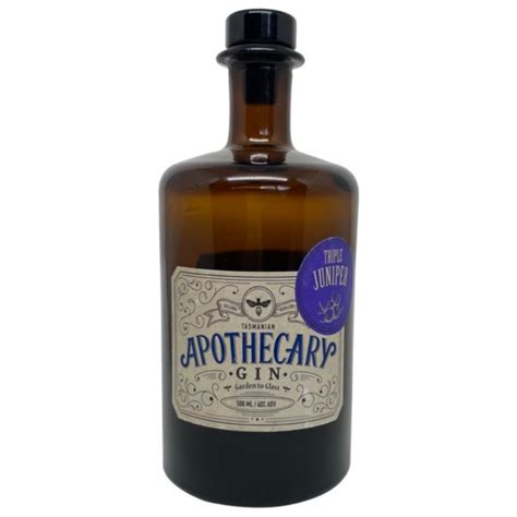 Buy Apothecary Triple Juniper Gin 500ml Paramount Liquor