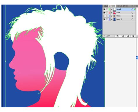Create A Sparkly Female Portrait In Illustrator Envato Tuts