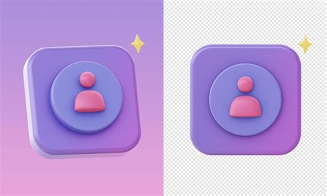 Простые 3d фиолетовые люди и значки людей для Ui Ux веб мобильных