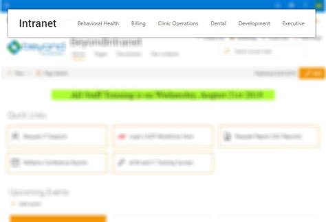 SharePoint Intranet Examples SharePoint Intranet Templates