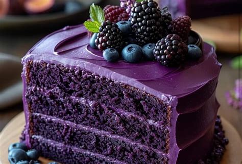 Purple Velvet Cake Recipe Recipes