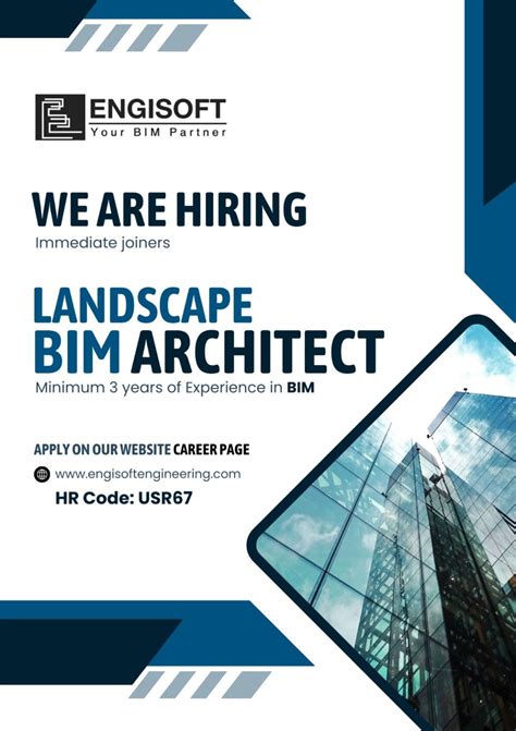 Engisoft Engineering On Linkedin Immediate Opening Landscape Bim