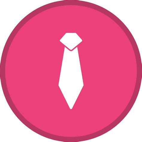 Tie Glyph Round Circle Multi Color 330856 Vector Art At Vecteezy