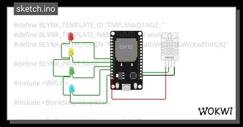 Blynk Iot Wokwi Esp32 Stm32 Arduino Simulator
