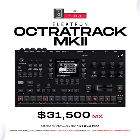 Elektron Octatrack Mkii Performance Sampler