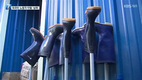 외국인 노동자 이탈 심화농어민 속앓이