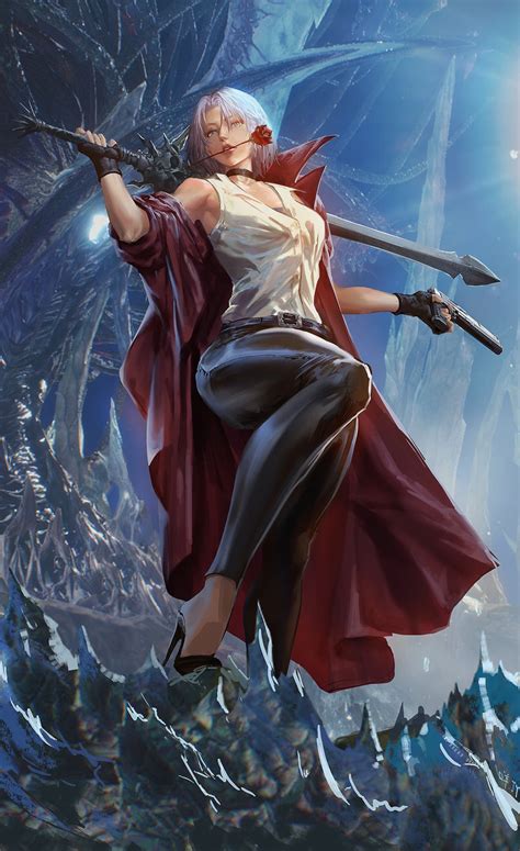 Dante Devil May Cry And 1 More Drawn By Yangmie Mieyi Danbooru