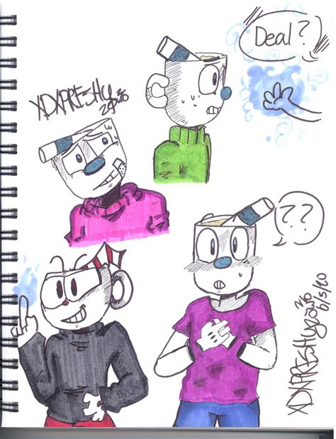 A Page Of Mugmans And A Cuphead Cuphead Official™ Amino