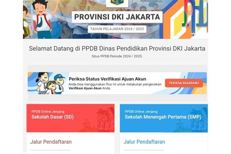 Jadwal Ppdb Jakarta 2024 Jenjang Tk Sd Smp Sma Dan Smk