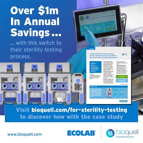 Ecolab Life Sciences On Linkedin For Sterility Testing