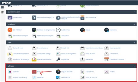 Log De Erro Cpanel